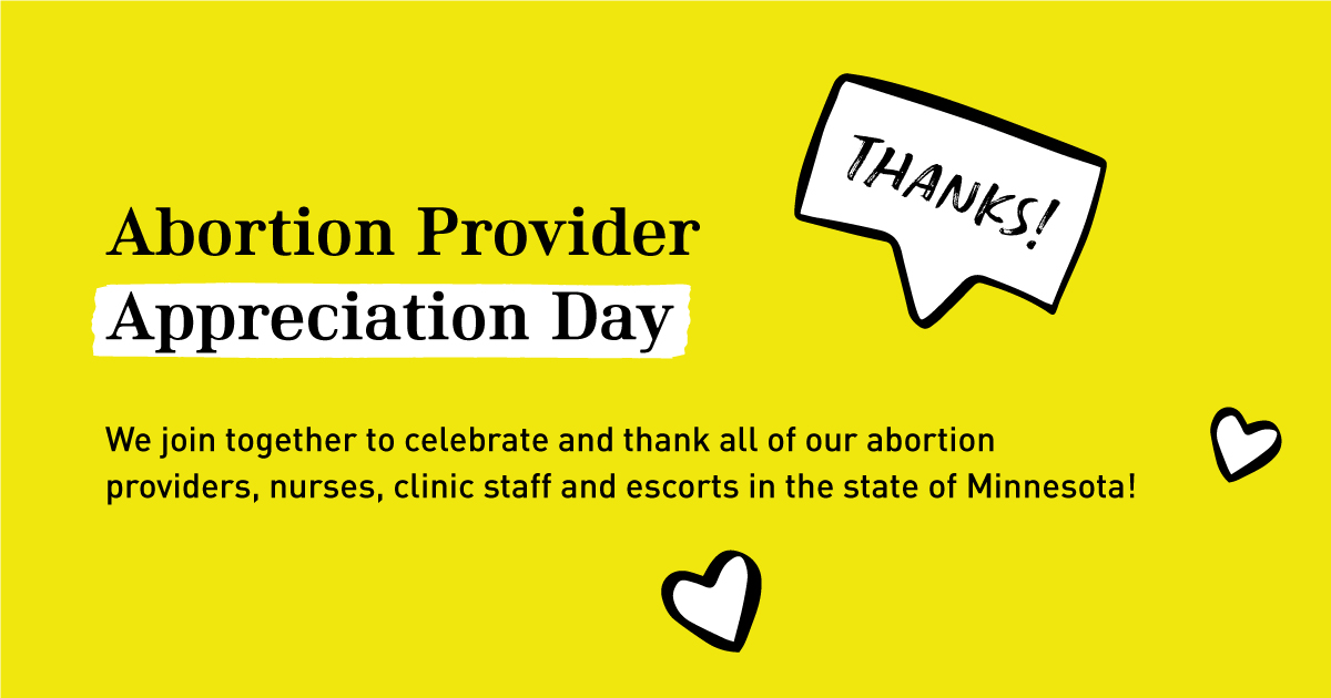 Thank Minnesota's Abortion Providers – UnRestrict Minnesota